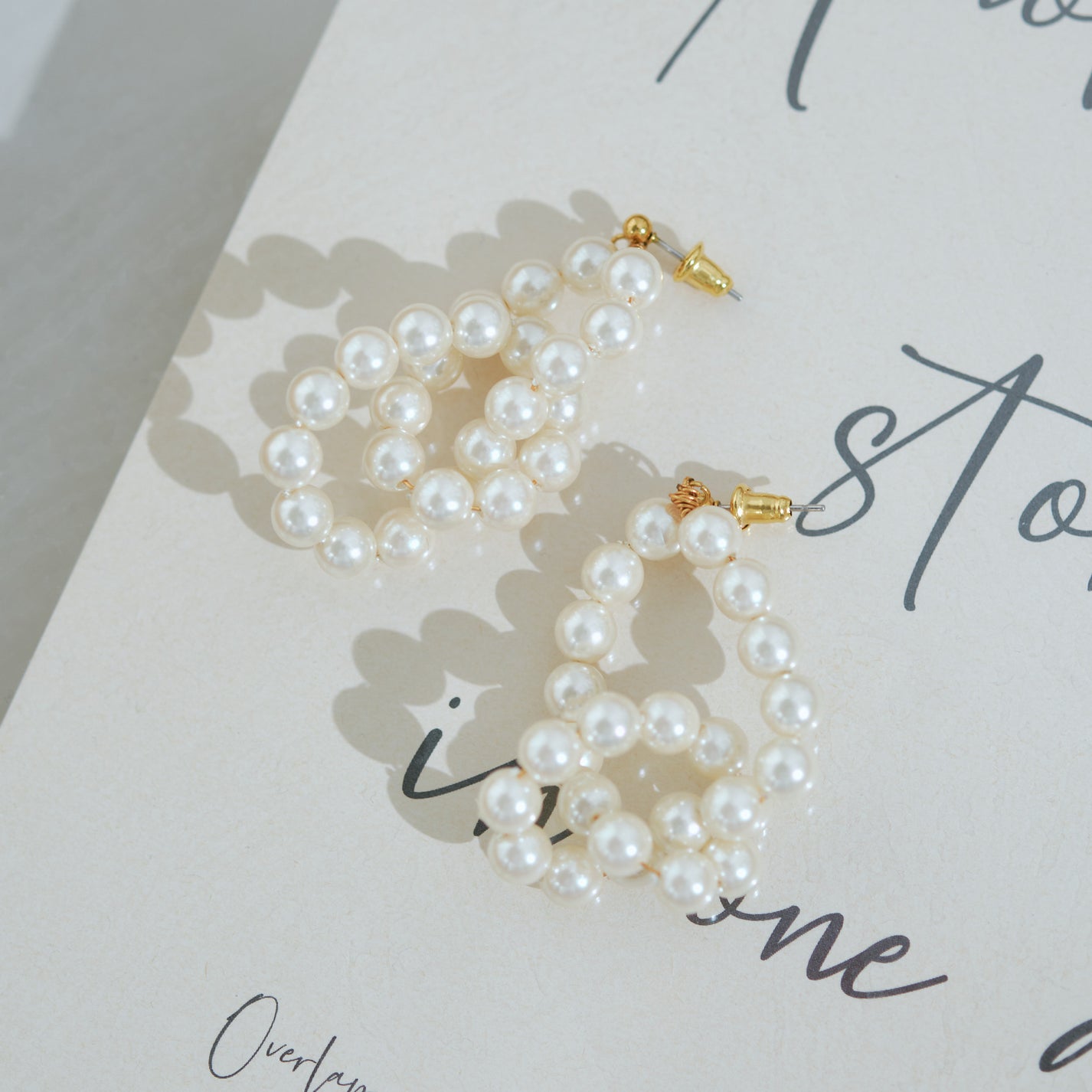 Whip Pearl Pierce/Earrings – HAPPY CAKE JEWELS